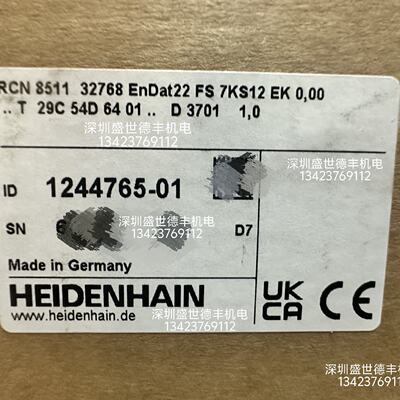 议价1244765-01RCN8511 32768 EnDat22 FS 7KS12 EK 0,00 .圆光栅