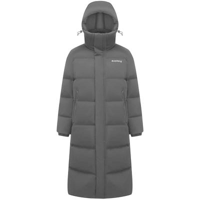 波司登冬季新款长款连帽羽绒服