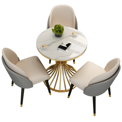 【送货上门】高级洽谈桌椅组合