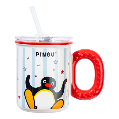 【送礼推荐】pingu陶瓷马克杯子