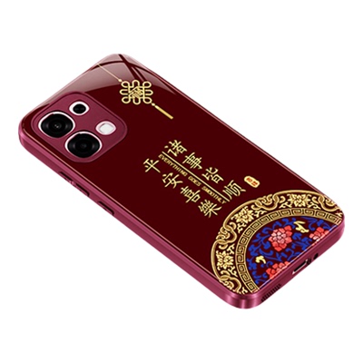 适用oppoA6手机壳A6Pro新款A6GT/A6Max硅胶保护套OPPO5G红色2026新年全包防摔喜庆马年男opa女oppa过年软外壳