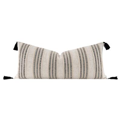 柏洛斯麦色系中式床头长腰靠垫