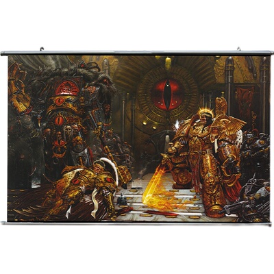 战/锤40k+30k桌面游戏周边海报