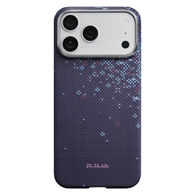 【PitaTap超薄款】PITAKA樱时流转适用新款苹果iphone17promax手机壳Air凯夫拉磁吸相机按键碳纤维纹保护壳