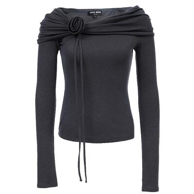 VeroModa含莱赛尔绵羊毛T恤