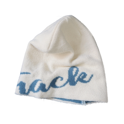 字母针织堆堆帽男女秋冬