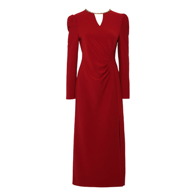 DPLAY法式风A字裙定制链条