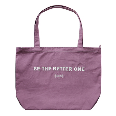 sobag休闲轻便拉链单肩帆布大包