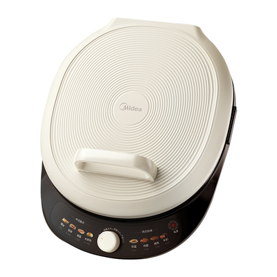 美的无级控温电饼铛加大加深