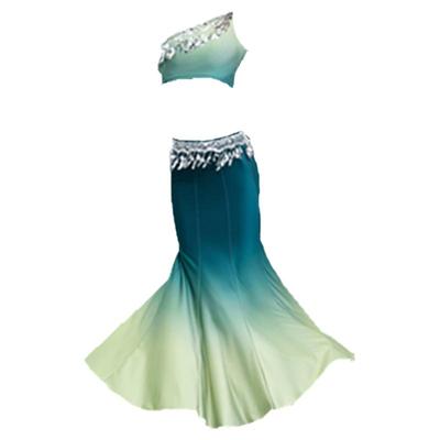 2023傣族修身女孔雀舞蹈服艺考裙