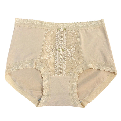 彩田15317中高腰蕾丝边石墨烯