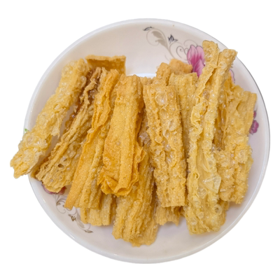 广西特产手工油炸腐竹段500g