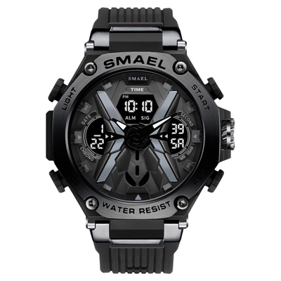 SMAEL新款合金运动男士石英手表