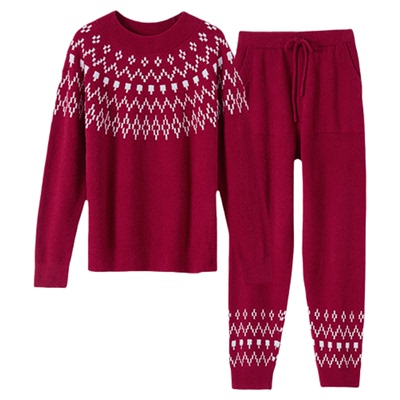 ubras睡衣情侣款本命年红色