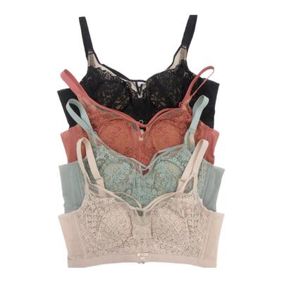 欧蜜莎超薄兔耳朵水晶杯内衣文胸