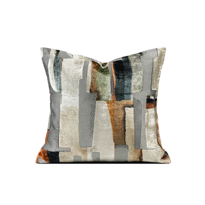 柏洛斯样板间别墅客厅沙发方枕抱