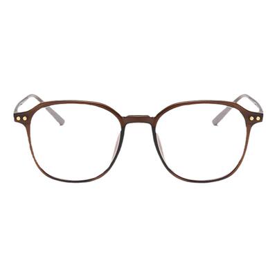 复古超轻近视眼镜防蓝光素颜神器