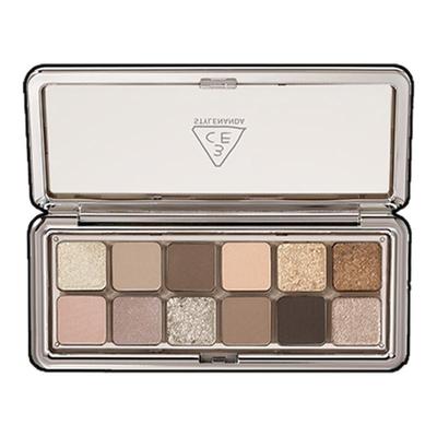 肿眼泡拿捏！3ce十二色水泥盘