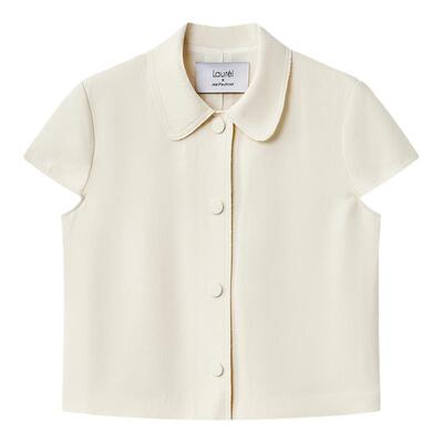 【诺特极简联名】Laurel劳芮新款娃娃领短上衣LWL361W01500