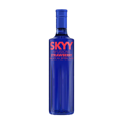 skyy蓝天伏特加草莓味鸡尾酒基酒