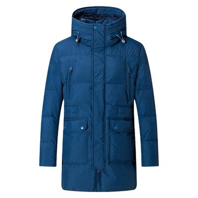 七匹狼潮牌男装中长款羽绒服