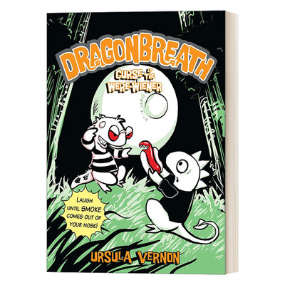 英文原版 Dragonbreath #3: Curse of the Were-wiener 龙吸3 全彩儿童幽默漫画桥梁章节小说 中小学课外英语读物 英文版 进口书籍