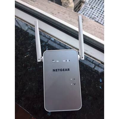 可维修议价  自用NETGEAREX6150v2AC1200M双频无线信号放大器支持