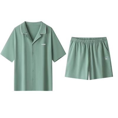 霞湖世家家居服短袖套装