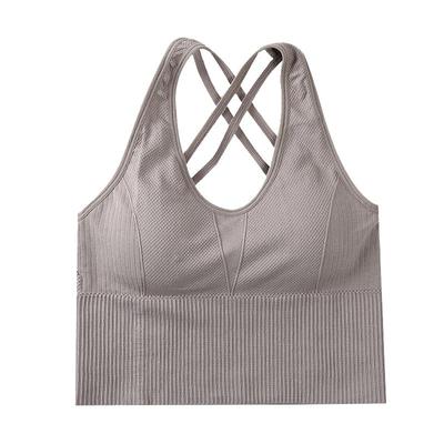 浪莎运动防震交叉镂空美背
