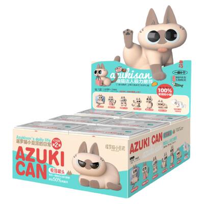 天闻角川暹罗猫小豆泥盲盒手办