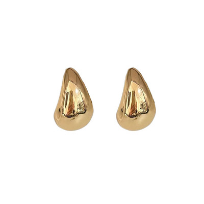 气质独特绝美巨好看金色耳环