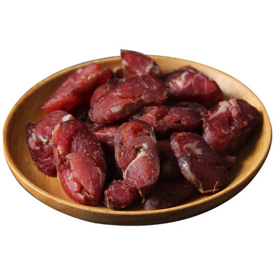 二八肥瘦，肉块灌制，肉丝看得见