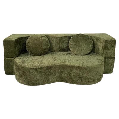 真空压缩沙发纯海绵Compression sofa单人多功能可折叠异形沙发床