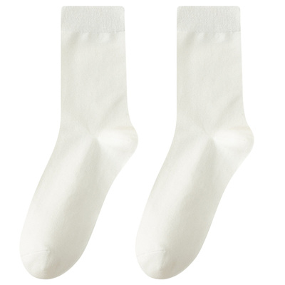 MOREMOLI抗起球男夏纯棉中筒袜