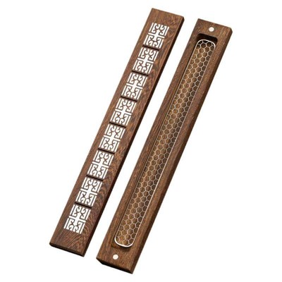 木石有约线香盒鸡翅木檀香炉