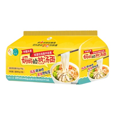 越食悦乐低蛋白方便面不含料包