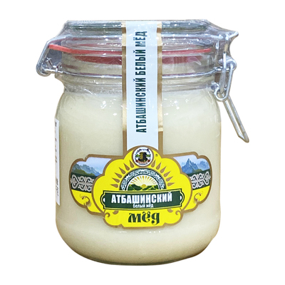 吉尔吉斯斯坦原装进口高山白蜂蜜吉尔吉斯坦阿特巴什白蜜特产黑蜜