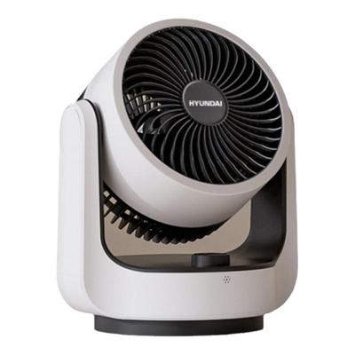 HYUNDAI韩国现代家用电风扇台式宿舍桌面小型摇头省电空气循环扇