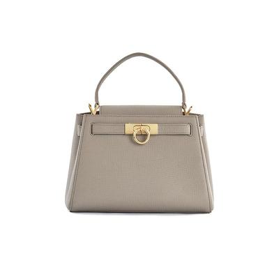 ParisaWang手提包大牛皮斜挎包