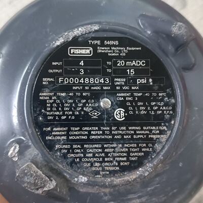议价费希尔电气转换器型号546NS拆机不懂技术换维修