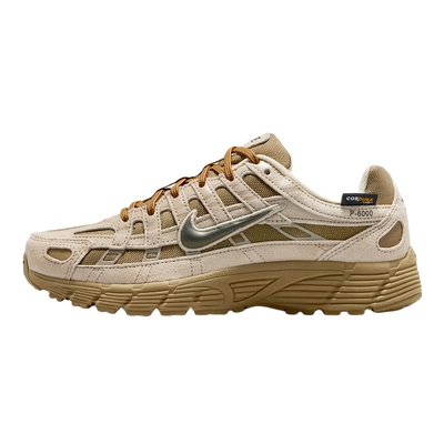 Nike耐克女鞋大童鞋P-6000米棕灰运动鞋网面复古老爹鞋IO4668-201