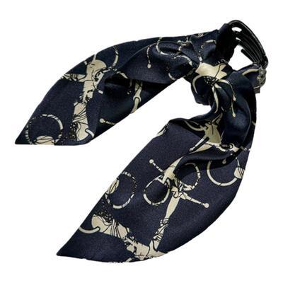 【3件8折】真丝马尾抓夹气质百搭