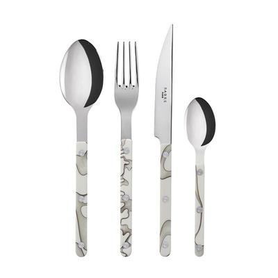 sabreparis牛排刀叉黑白西餐具