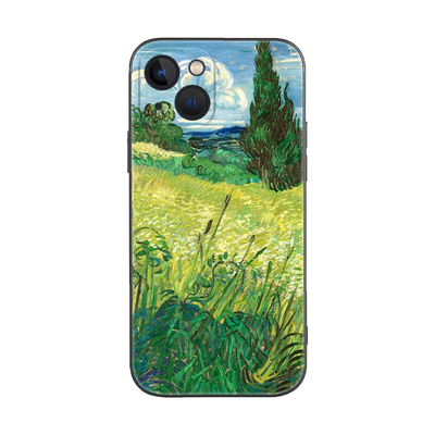 苹果iPhone17硅胶艺术梵高麦田