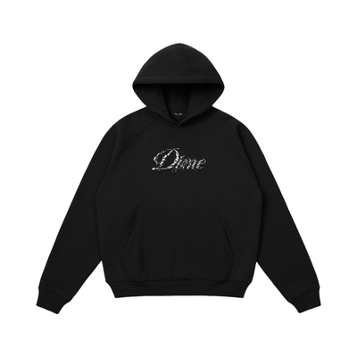 Dime休闲经典印花重磅卫衣帽衫