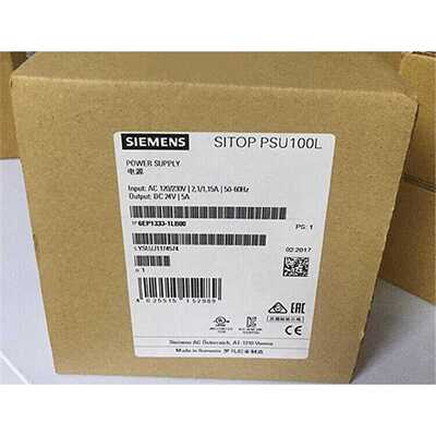 6EP13331LB00SITOPPSU100L24V5A调节型电源6EP13331LB00