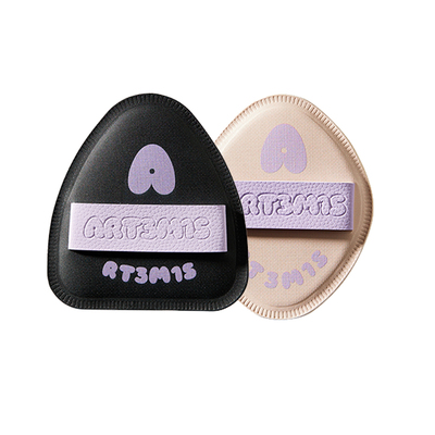 凹凸迷思粉扑气垫棉花糖软弹粉底液美妆干湿两用菱妹妹嘿嘿黑