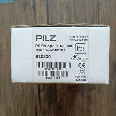 议价全新原装正品 PILZ皮尔兹 630830 反射传感器PSEN op3.3 现货