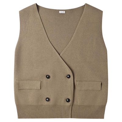 STELLAM女装 CIAO棉质背心马甲