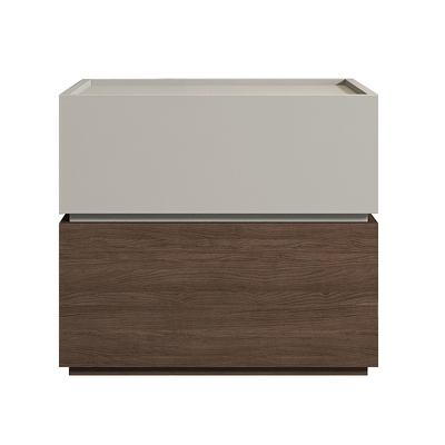 烤漆床头柜意式极简卧室床边柜